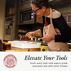 Made In Cookware - Rectangular Baking Dish - White - Hand Crafted Porcelain - Professional Bakeware - Made in France