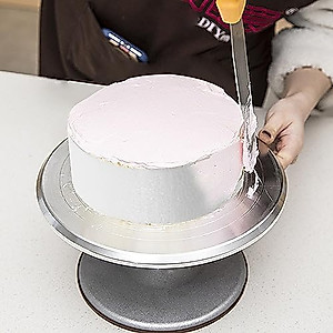 Tofficu 10 Pcs Foam Disc Foam Cake Model Cake Practice Foam Cake Circles Cake Rounds Cake Practice Model Cake Round Foam for Crafts Material Foam Child Unique White