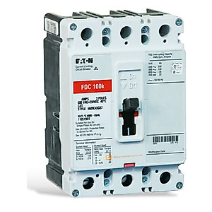 New Cutler-Hammer Eaton FDC3175 Circuit Breaker 3 Pole 175A 600V FDC 100kA