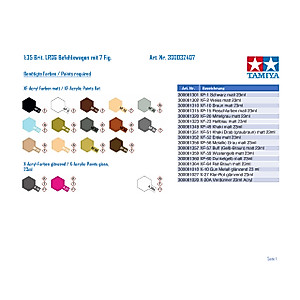 Tamiya 300032407 - 1:35 Scale British LRDG Command Car with 7 Figures