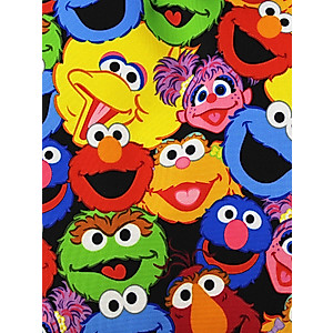 Sesame Street Gang Elmo Boys Girls Toddler 16 inch School Backpack (One Size, Multicolor)