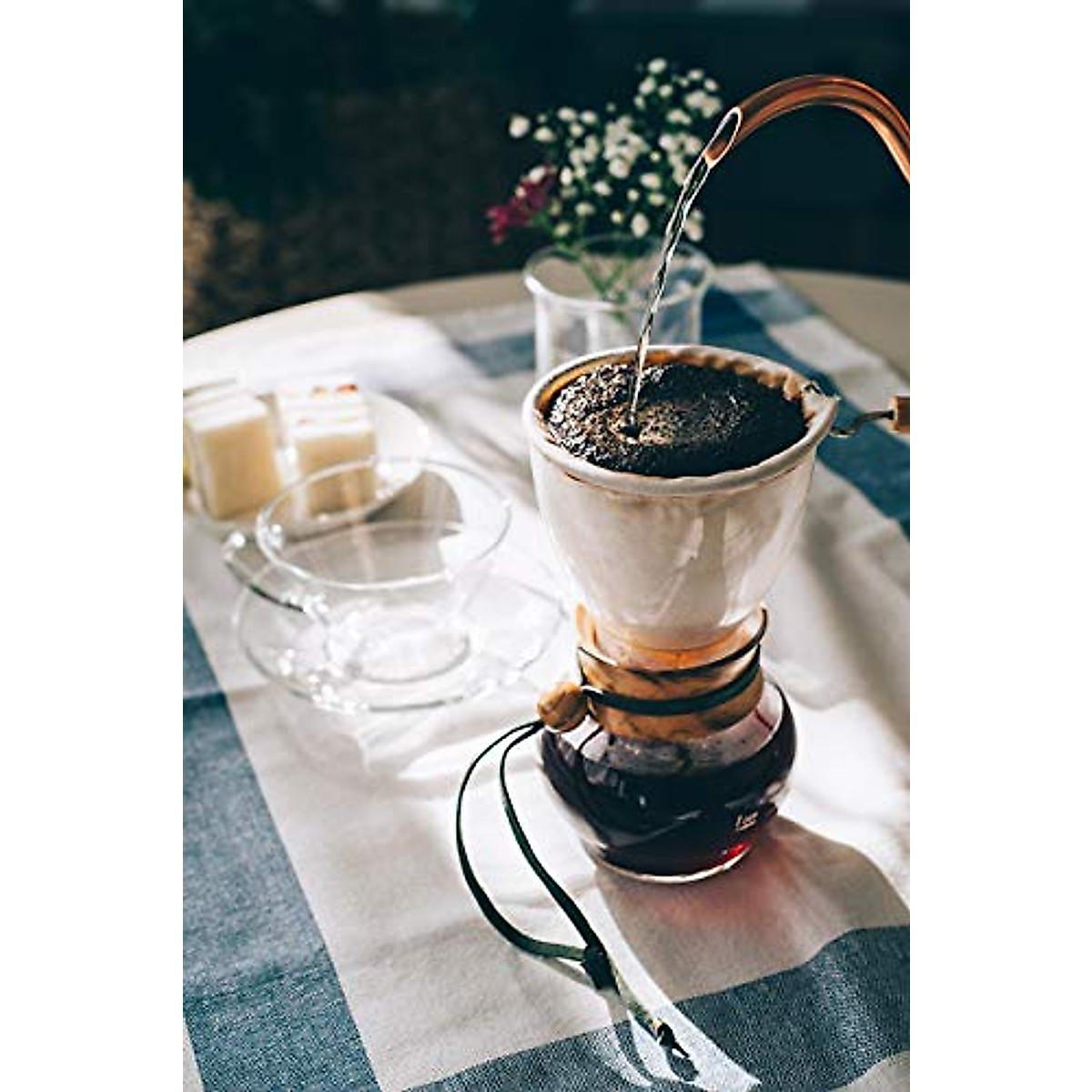 Hario Woodneck Drip Pot, 480ml, Acacia Wood