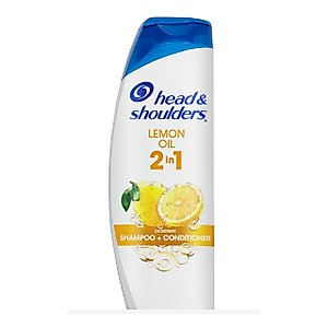 Head & Shoulders 2-in-1 Shampoo and Conditioner with Lemon Oil, Anti-Dandruff, 13.5 fl oz