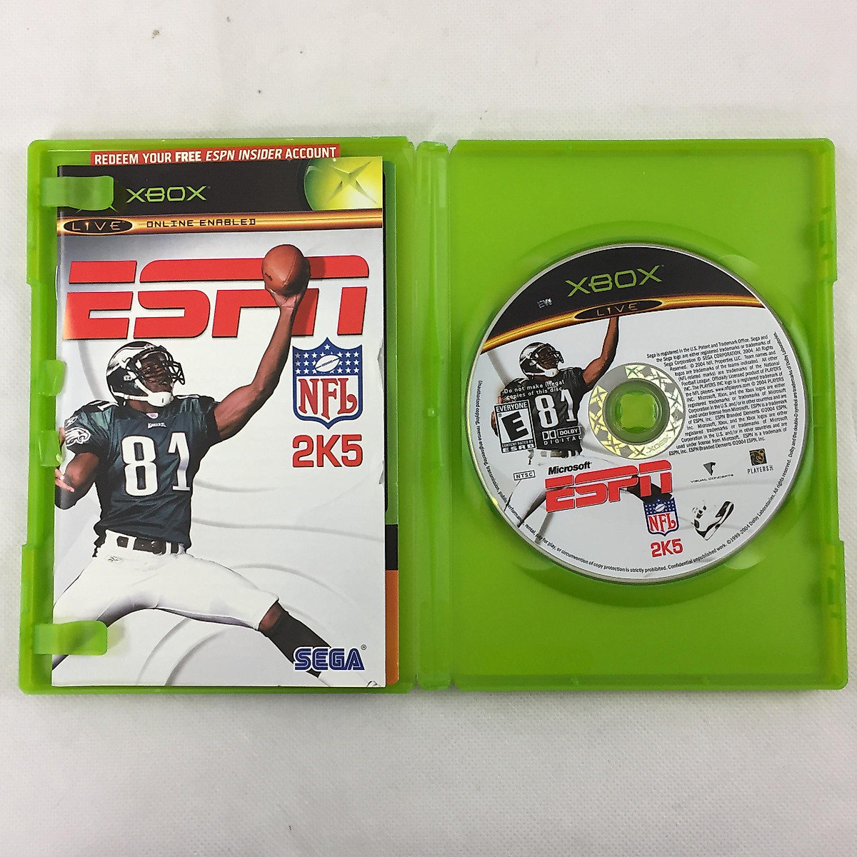 ESPN NFL 2K5 - Xbox