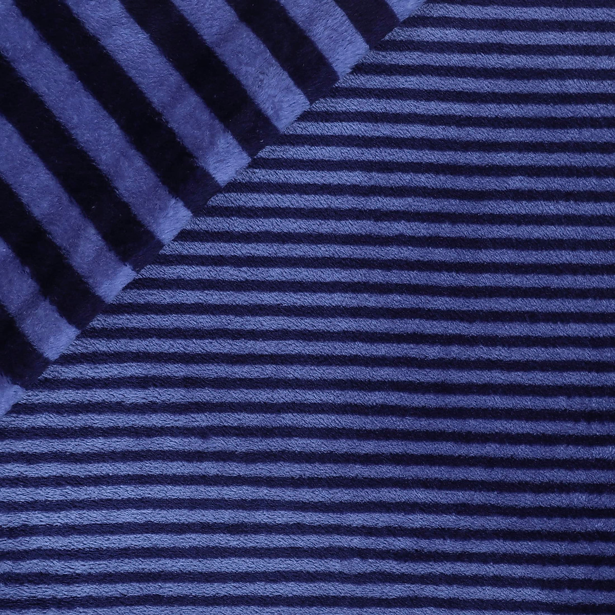 Mook Fabrics Fleece Flannel 2 Sided FP-NS308 Stripes, Pink Cut by The Yard