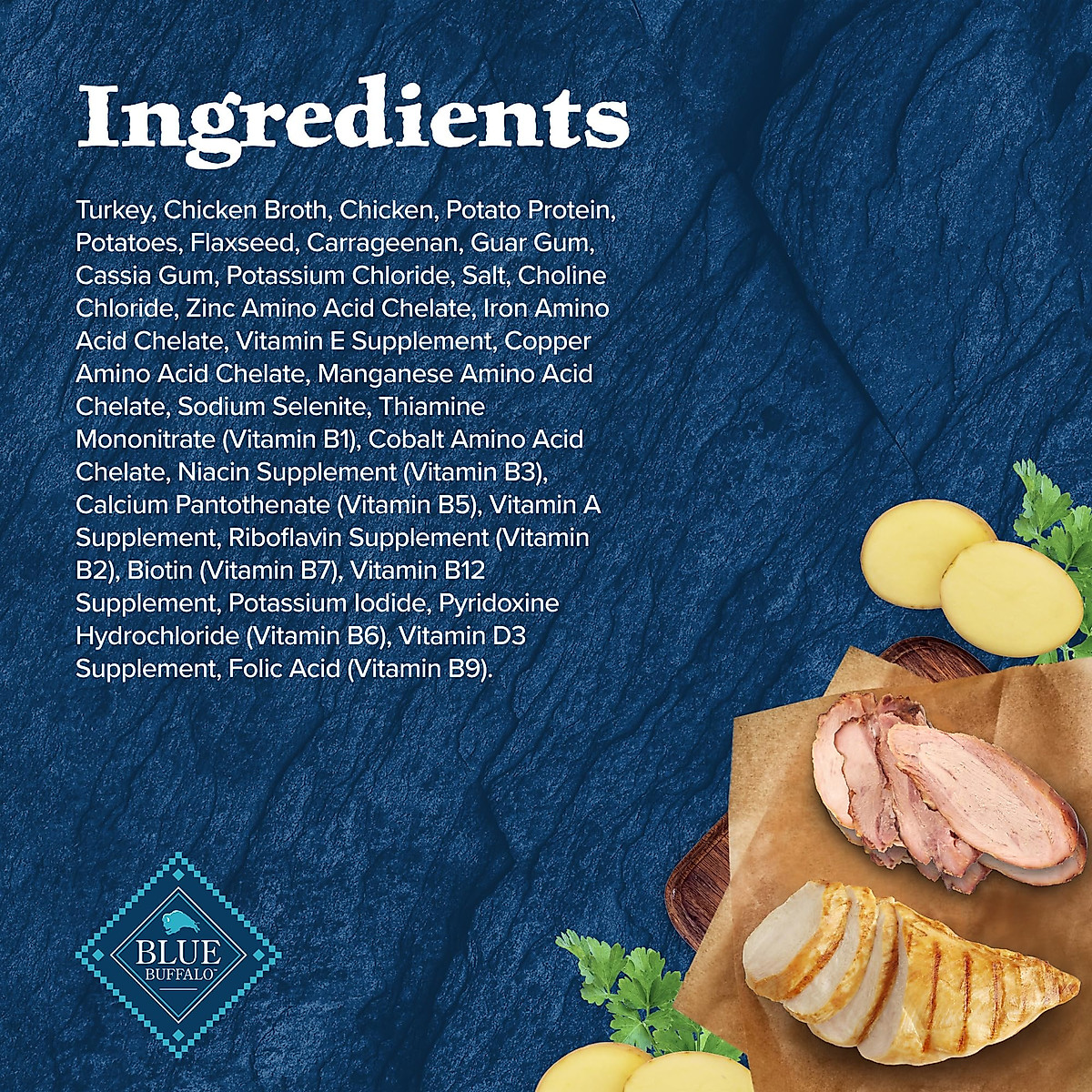 Blue Buffalo Wilderness Adult Wet Dog Food, High-Protein & Grain-Free, Made with Natural Ingredients, Duck & Chicken Grill, 12.5-oz. Cans, 12 Count