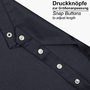 EXPRESS-STICKEREI BAKING BREAD Embroidered Bib Apron with Slogan for hobbybakers adjustable baking Apron with Pocket for men women Kitchen Gift for Mother, Daughter, Grandma, Grandfather, Father