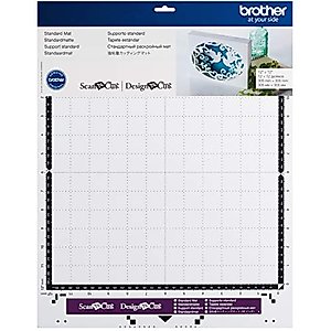Brother Standard Mat 12”x12”, CAMATSTD12, 12"X12" , White