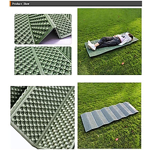 BKS Foam Egg Crate Sleeping Folding Pad,Backpacking Camping Mat …