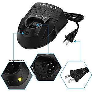 PDAPTMAG Replacement Charger for Bosch BC330 BAT411 12V Lithium-Ion Battery AL1115CV AL1130CV