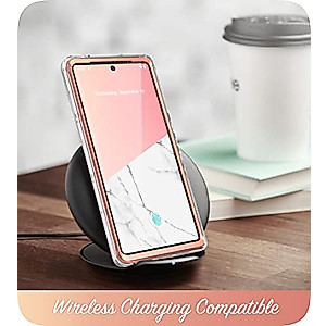 i-Blason Cosmo Protective Case for 6.7-Inch Google Pixel 6 Pro (2021), Marble Pink