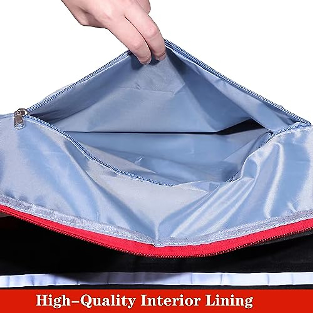 WEXIO Padded Car Seat Bags for Air Travel，Waterproof Infant Carseat Bag for Airport， fit for Evenflo Maxi Cosi Britax Graco Chicco Cybex Diono Nuna Peg Doona (Black and Gray)