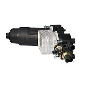 Engine Oil Cooler and Filter Housing Adapter Kit - Replaces 68105583AF, 68105583AE - Compatible with Chrysler, Dodge & Jeep 3.6L V6 Vehicles - 200, Town & Country, Grand Caravan, Wrangler, Ram