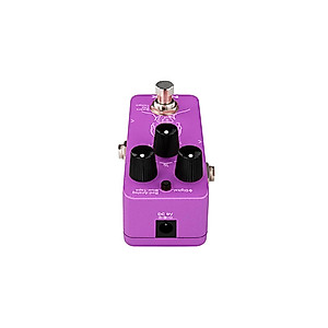 NuX Edge Delay Bundle with 2 Patch Cables, 6 Dunlop Picks, and 9v Power Supply