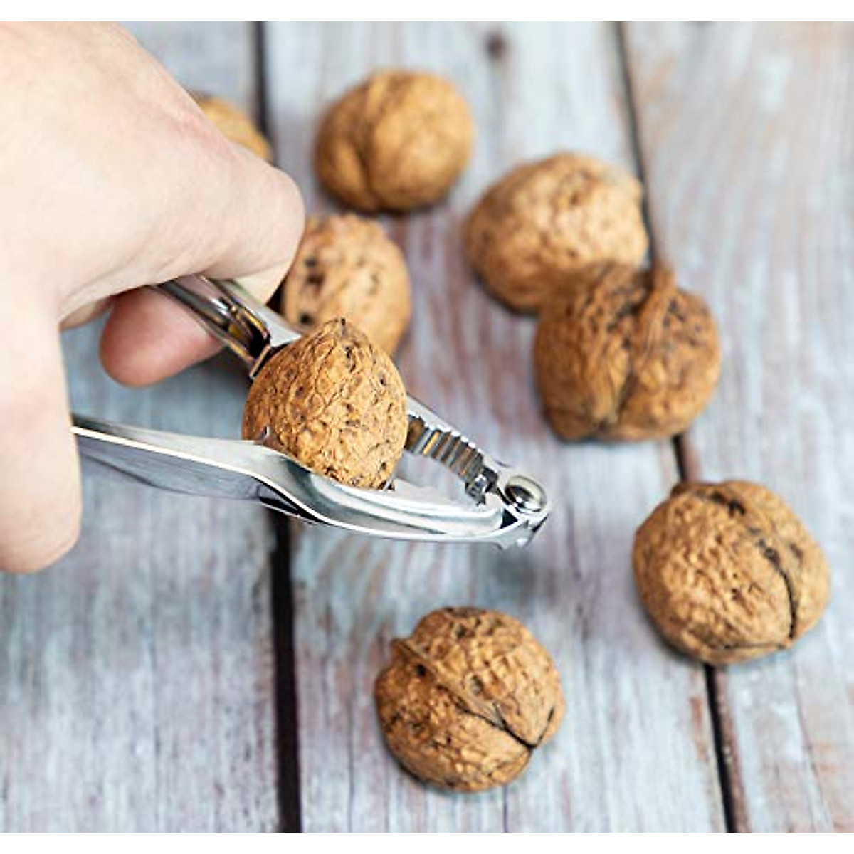 Crab Leg Crackers and Tools - Shellfish Crab Claw Cracker Seafood Lobster Crackers and Tools, 4 Pack Nut Crackers for Crab Legs