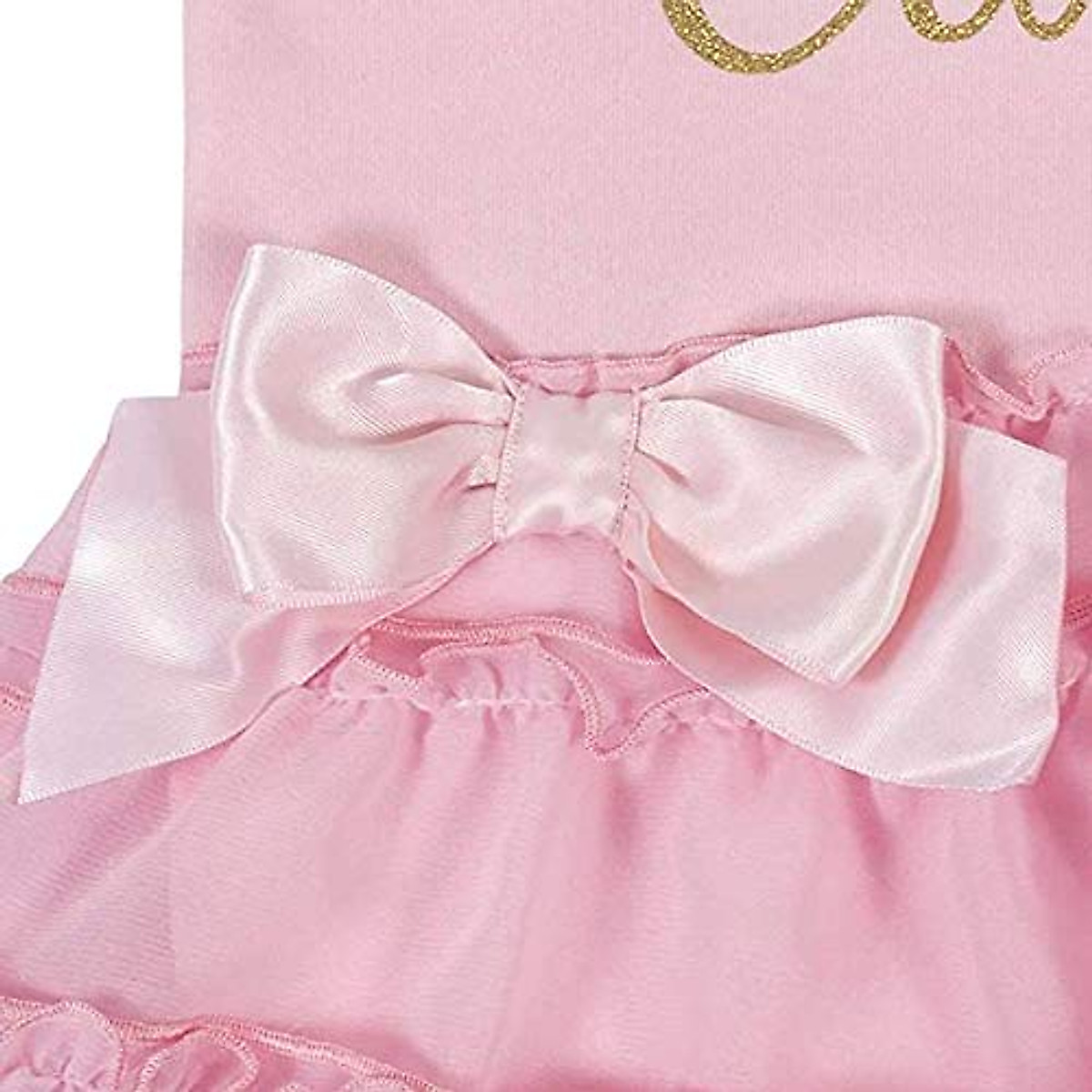 Gerber Baby Girls' Bodysuit Skirt, Tutu Cute, 3-6 Months
