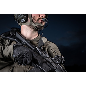 Mechanix Wear: Tactical Specialty Vent Tactical Gloves, Touch Capable, High Dexterity, Gloves for Airsoft, Paintball, and Field Work, Work Gloves for Men (Black, X-Large)