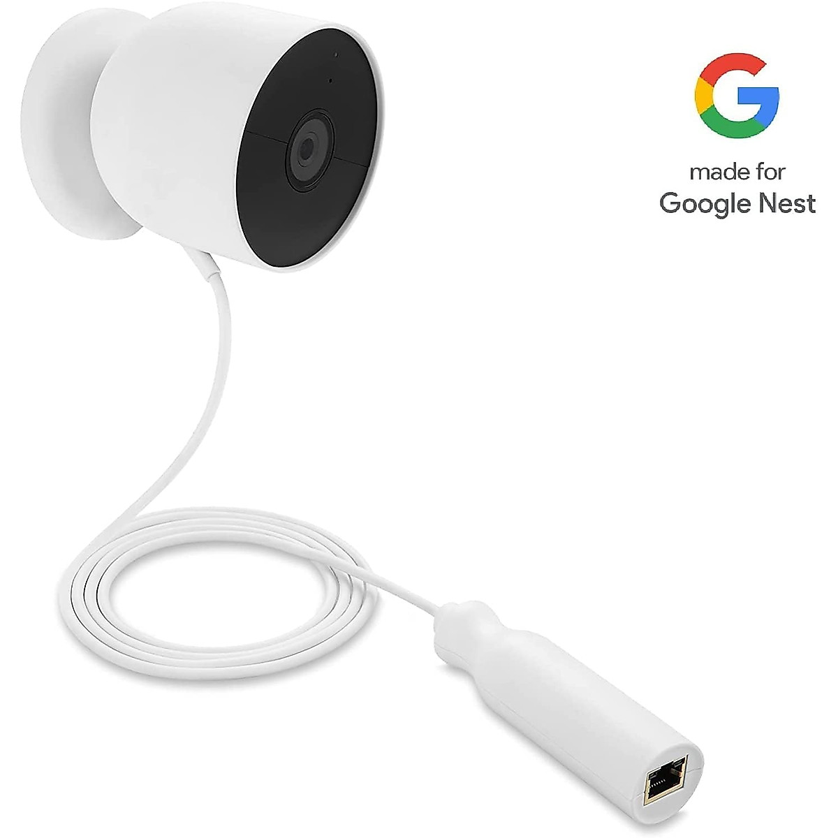 Wasserstein PoE Adapter for Google Nest Cam Outdoor or Indoor, Battery - Made for Google Nest