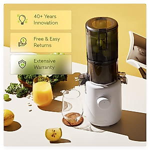 Hurom H310A Personal Self Feeding Slow Masticating Juicer (H310A Lavender)