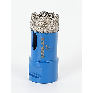 1 inch Diamond Hole Saw Heavy Duty Masonry Drill Bit for Concrete, Granite, Quartz, Porcelain, Ceramic, Tile, Brick, Cinder Blocks 5/8"-11 Thread Connection for Angle Grinders