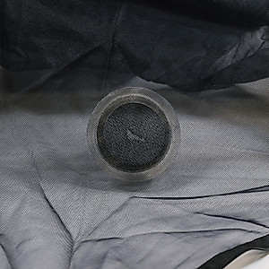 GEAR AID Tenacious Tape Mesh Patches for Repairing Holes in Tents, Bug Screens, Mosquito Netting, No-See-ums and More, 3” Rounds, 4 Patches