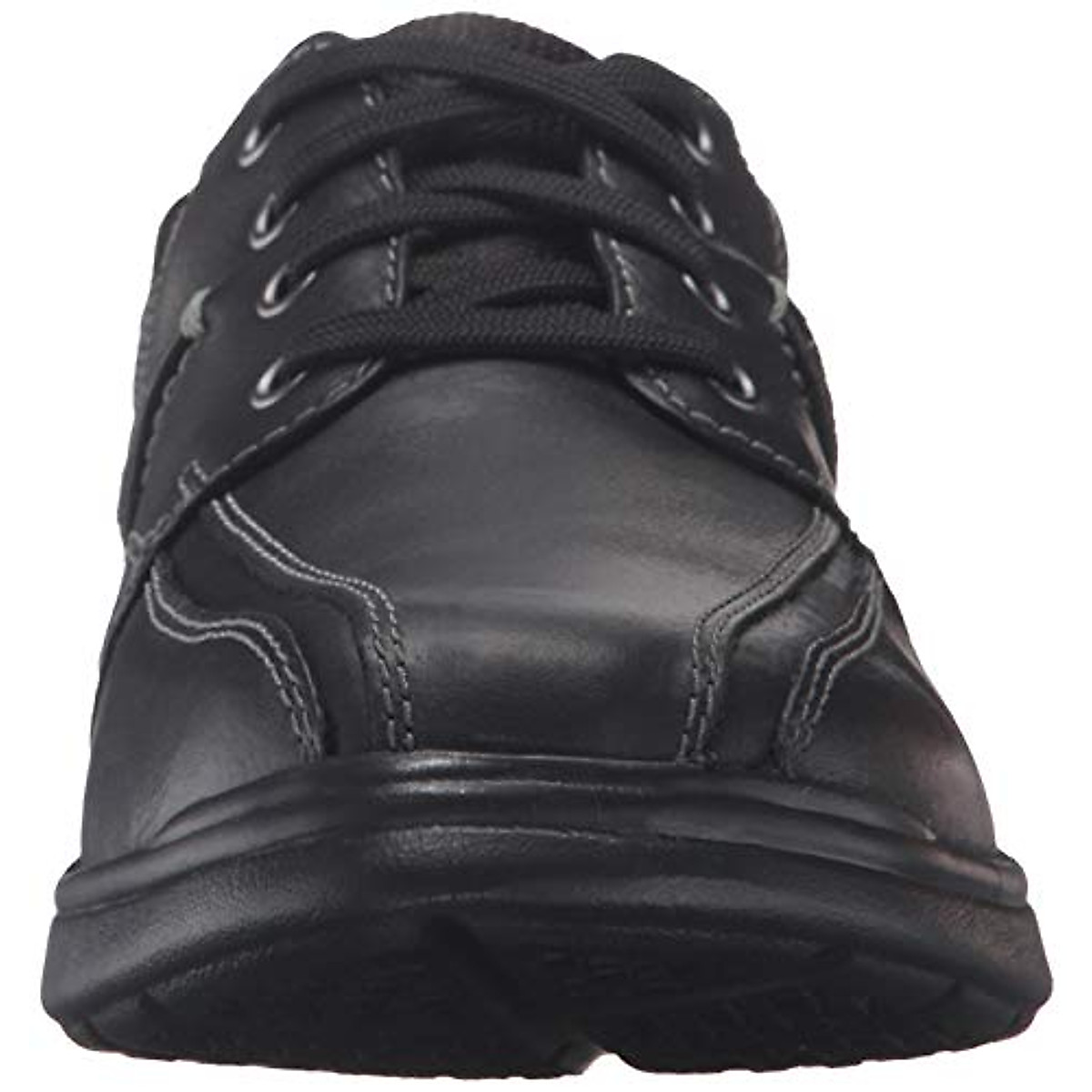 Clarks Men's Cotrell Walk Oxford, Black Oily Leather, 12 M US