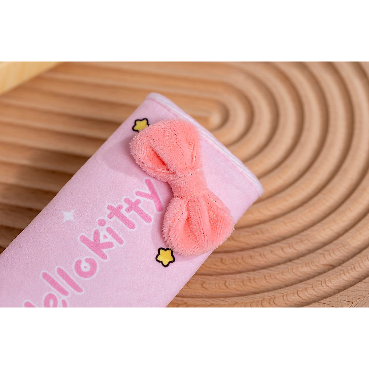 bkigfyi Cute Car Extended Seat Belt Cushions Shoulder Pad -2 Pieces Kawaii car Decor Plush Soft Belt Protector Cushions Shoulder Pads for a More Comfortable Driving