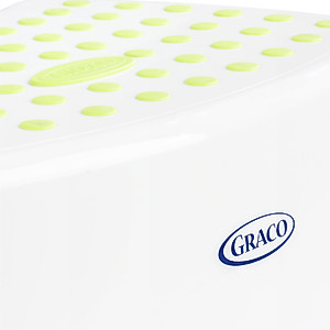 Graco Sure Foot Step Stool, White/Green