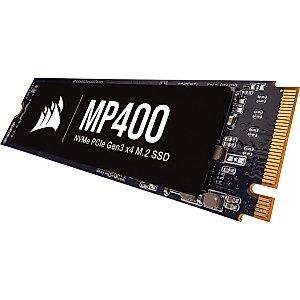 Corsair MP400 4TB M.2 NVMe PCIe x4 Gen3 SSD (Sequential Read Speeds of up to 3,480 MB/s, Write Speeds of up to 3,000 MB/s, High-Density 3D QLC NAND) Black