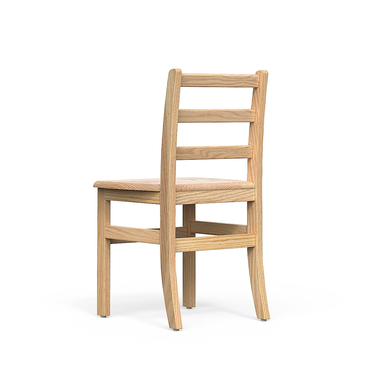 Foundations Little Scholars 16"; 2 Pack Kids Wooden School Chairs - Durable Red Oak Fully- Assembled - Kid Chairs for Daycare and Classrooms, Made in USA