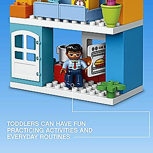 LEGO DUPLO My Town Family House 10835 Building Block Toys for Toddlers (69 Pieces)