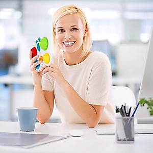 Fidget Popper Sensory Baby Toys for 6+ Months, Montessori Busy Toy for 1 2 3 Year Old Toddlers Push and Popping Bubbles Bath Toys, Travel Toys for Kids Ages 1-3 Stress Relief (Butterfly)