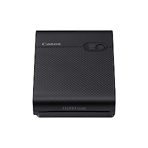 Canon SELPHY QX10 Portable Square Photo Printer for iPhone or Android, Black