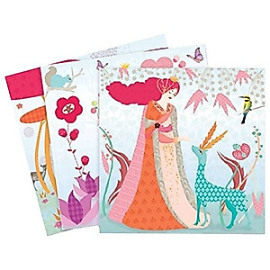 DJECO Art Kit All My Beautiful Dresses (rubbings)
