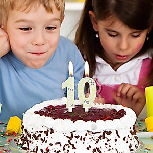 Harry Birthday Candles Number 8 Candle, Potter 8th Birthday Decorations Boys Girl, Magical School Birthday Candles for Cake, Wizard Cake Toppers Kids Birthday Party Anniversary Celebration Supplies