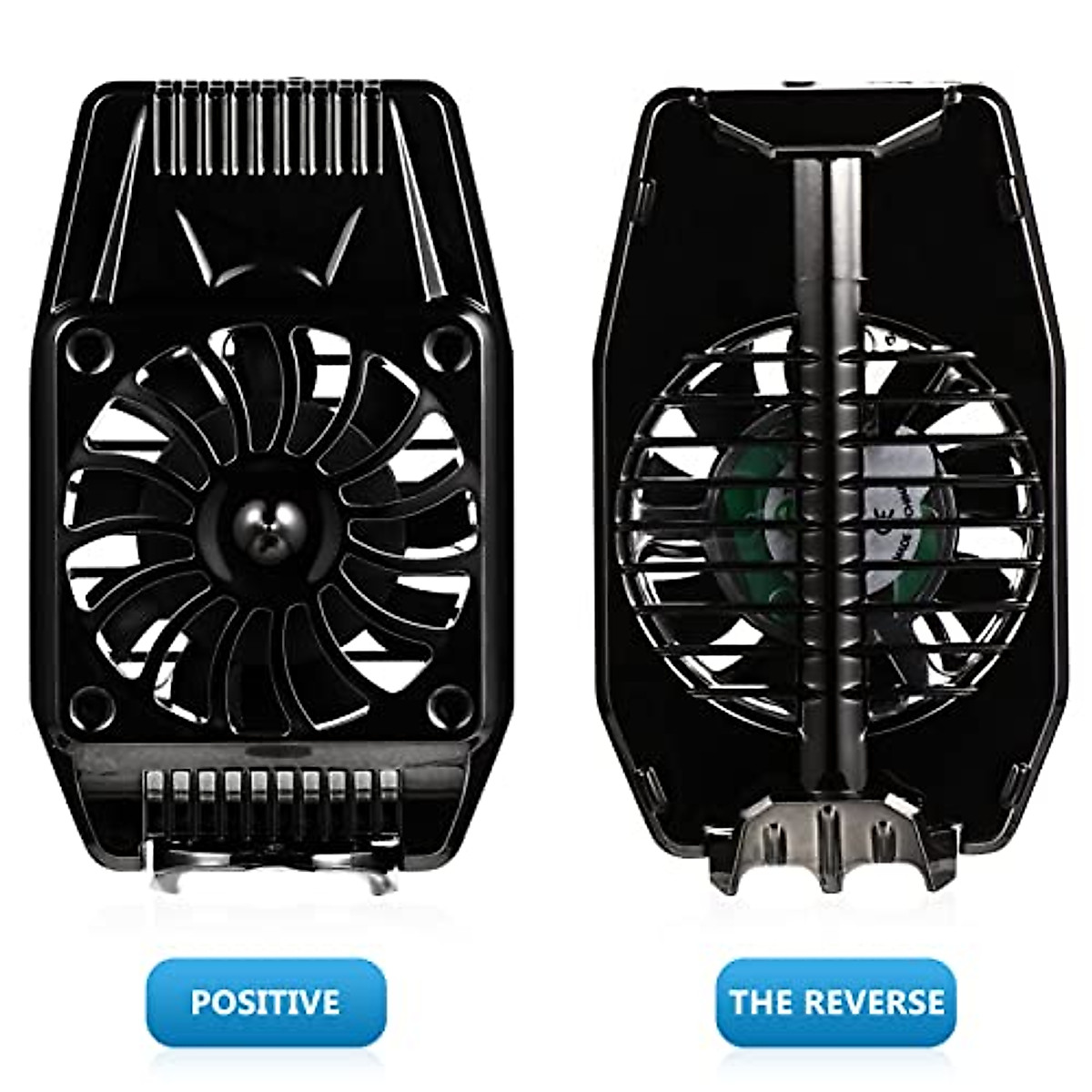 Gatuida 3pcs Games Silent Cooling Play Heatsink Cellphone Radiator: Phone Streaming Mobile Radiator for Universal Cell Fan Live Gaming Rechargeable Tablet Semiconductor Single