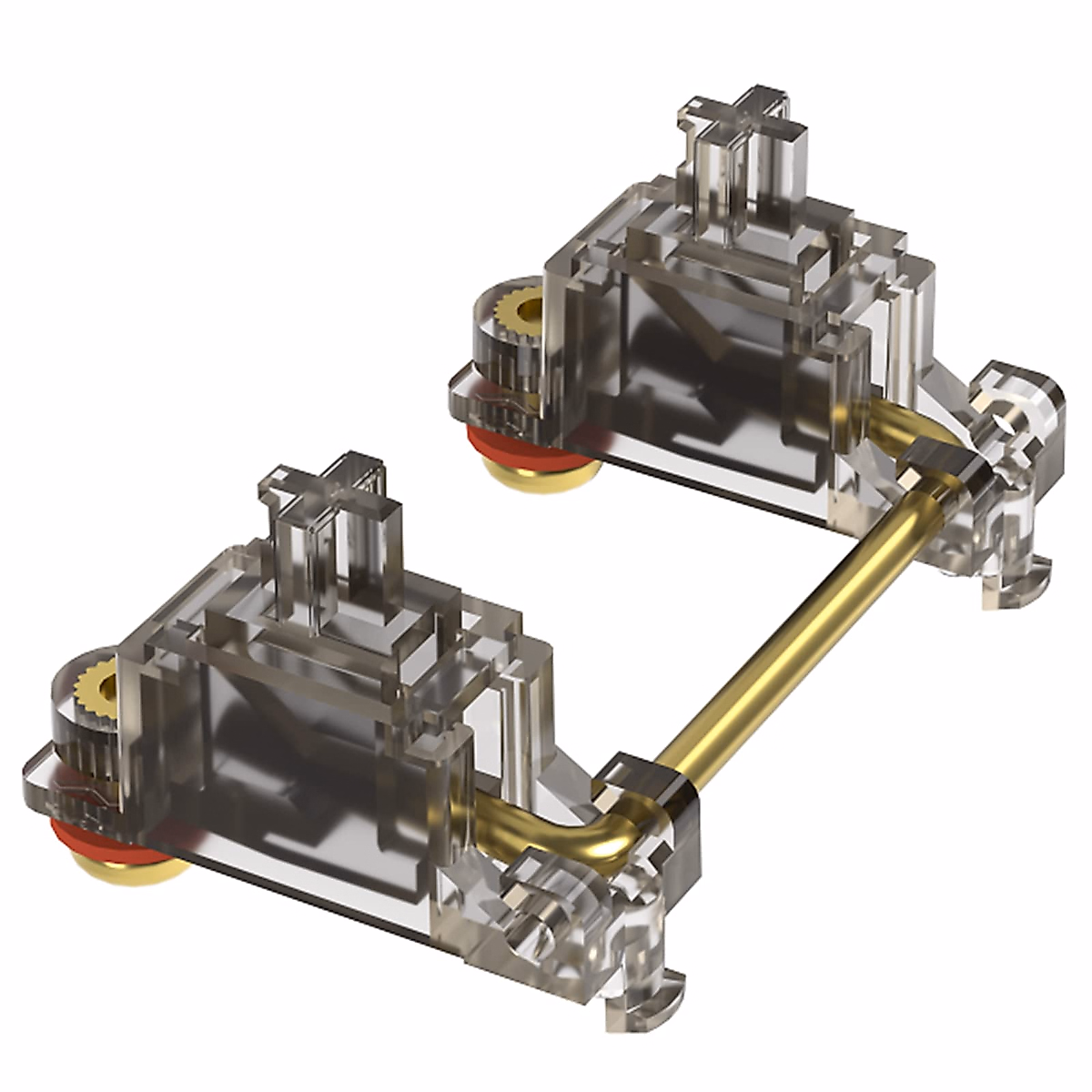 GATERON Ink V2 Screw in Stabilizer, RGB New Set Stab Hot Swap for 60% Layout MX Mechanical Keyboard