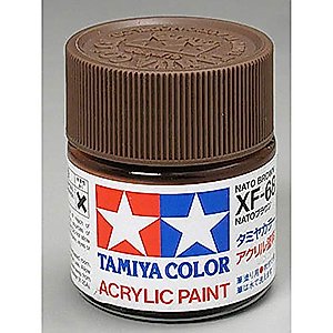 Tamiya 81368 Acrylic XF68 Nato Brown 3/4 oz