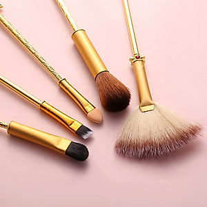 Anime Alice in Wonderland Makeup Brushes Set Foundation Blending Powder Eye Shadow Contour Concealer Blush Cosmetic Fairy Makeup Brush Tools
