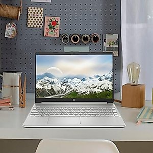 HP 2023 Newest Laptop,15.6" HD Display, AMD Ryzen 3 5300U(4-core) Processor, 8GB RAM, 256GB SSD, AMD Radeon Graphics, Webcam, Numeric Keypad, Wi-Fi, Bluetooth, Alpacatec MicroSD, Windows 11 Home
