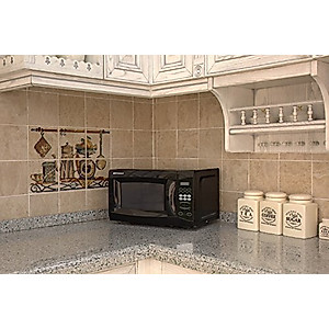 Emerson 0.7 CU. FT. 700 Watt, Touch Control, Black Microwave Oven, MW7302B