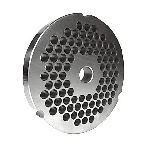 Grinder Plate for #32 Grinders, Hobart and Biro, with 1/4" Holes Great for Chili Product