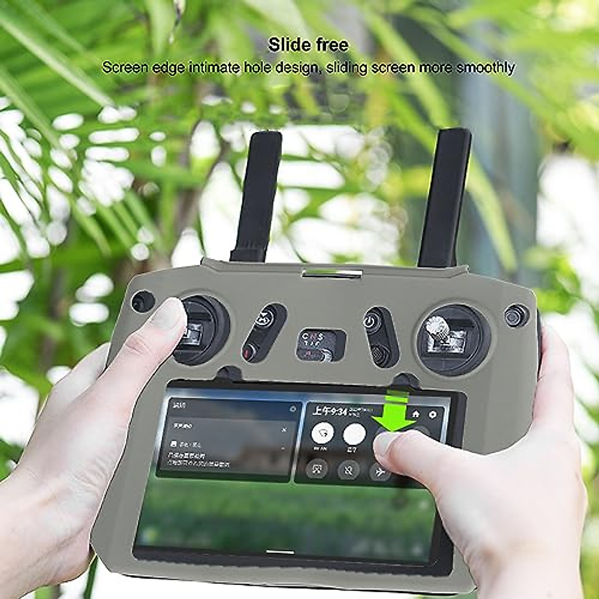 RiToEasysports Drone Controller Cover, Drone Controller Case Protective Cover RC Protector Accessories for Mavic 3 RC PRO Perfectly (Gray)