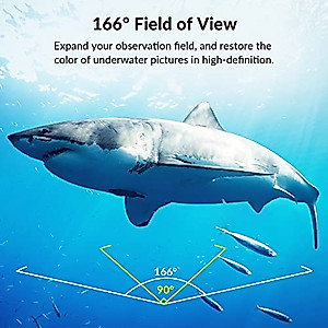 FIFISH V6 Underwater Drone with AI Vision Lock, QYSEA 360° Omnidirectional Movement Underwater ROV with 4K Camera, Portable Robot with VR Control, 166° UWA, App Control, Depth Hold (330ft Dive)