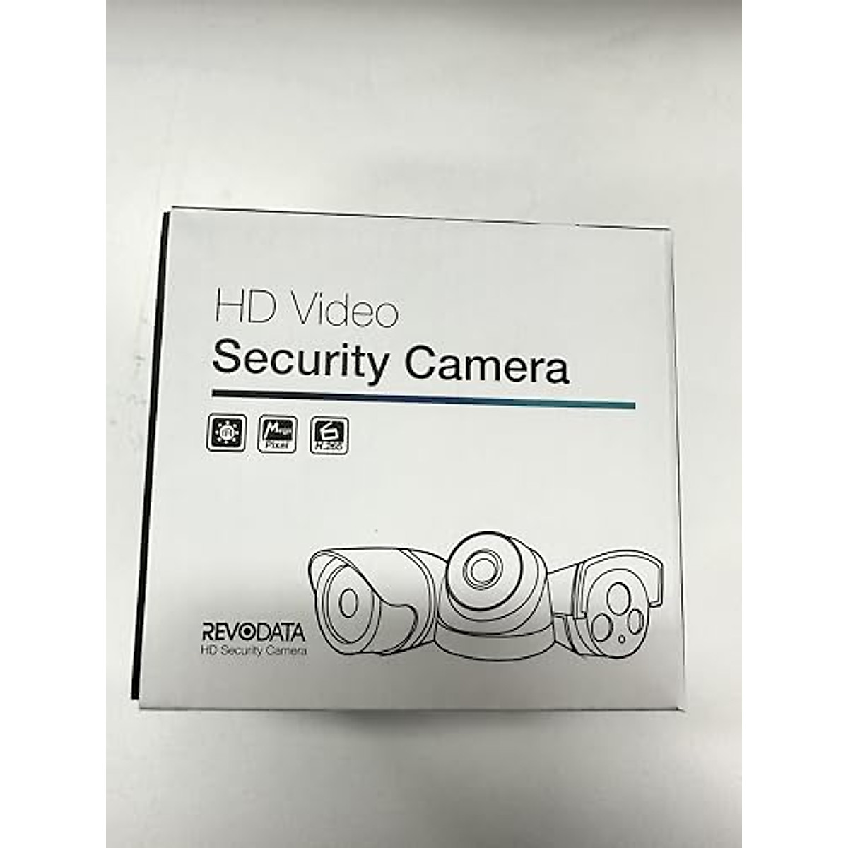 REVODATA 5MP POE Mini IP Fisheye Camera,Fisheye 1.44mm Lens (175° FOV) Wide Angle Small Indoor Security Camera, P2P CCTV Video Camera poe IP H.265 Motion Detection/APP (I706-4-P-HS)