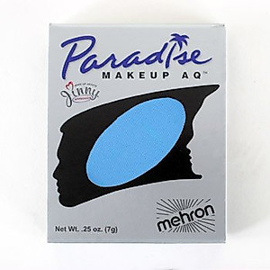 Mehron Makeup Paradise AQ Refill (.25 ounce) (Light Blue)
