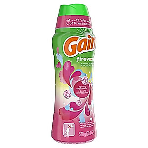 Gain Fireworks Laundry Scent Booster Beads for Washer, Spring Daydream, 20.1 fl oz, HE Compatible