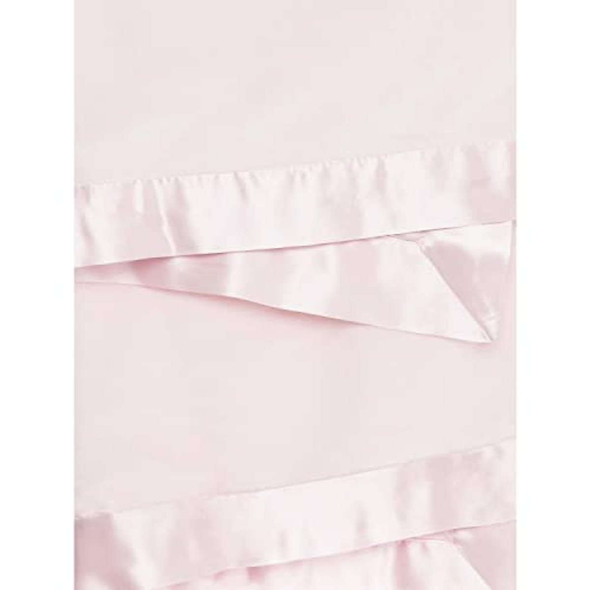 Little Giraffe Baby Blanket - Velvet Soft Blanket with Satin Trim - Baby Stroller Blanket - Newborn Baby Essentials & Baby Gifts - 29x35" - Pink