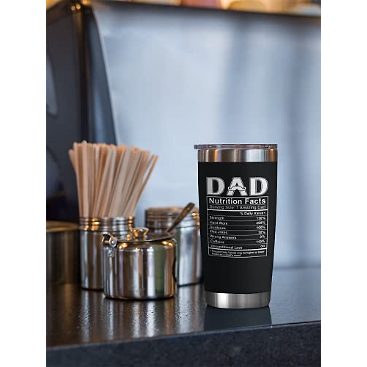 Gifts For Dad From Daughter, Son, Kids - Christmas Gifts For Dad, Men, Husband - Best Birthday Gifts For Dad, Father, New Dad, Step Dad, Bonus Dad - 20 Oz Tumbler…