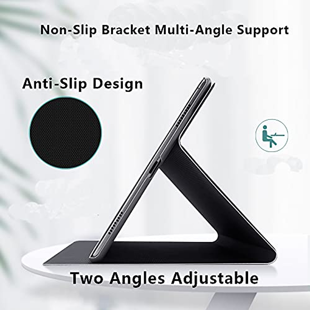 YENDOSTEEN New iPad Pro 11 Inch Case 2022(4th Gen)/2021(3rd Gen)/2020(2nd Gen) with Pencil Holder,Animals Wolf A265 Smart Cover